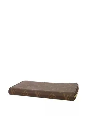 LOUIS VUITTON 2021-2026 Monogram Zippy Wallet Long Wallets - Brown