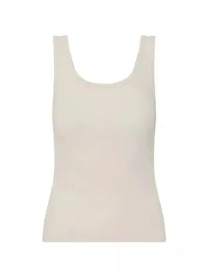 PATRICK ASSARAF Ribbed Scoop-neck Tank Top