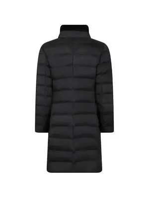 MOORER High-neck Single-breasted Coat