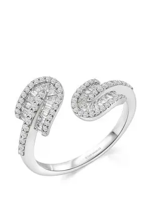 U LOS ANGELES Diamond U Duo Twist Ring
