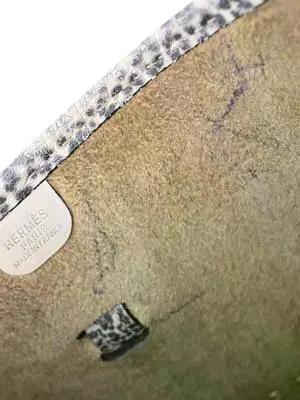 Hermès 2002 Dalmatian Buffalo Evelyne I 29 Cross Body Bag