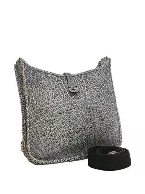 Hermès 2002 Dalmatian Buffalo Evelyne I 29 Cross Body Bag