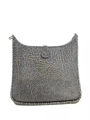 Hermès 2002 Dalmatian Buffalo Evelyne I 29 Cross Body Bag