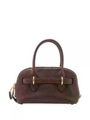 Miu Miu Mini Nappa Aventure Satchel - Brown