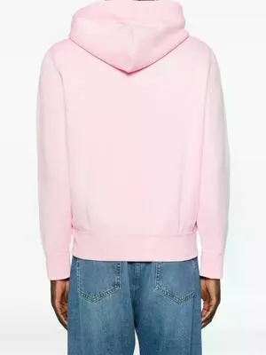 Polo Ralph Lauren Logo-embroidered Zip-up Hoodie - Pink