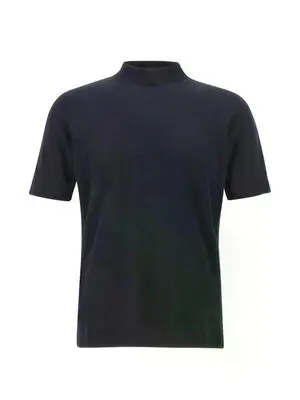 FILIPPO DE LAURENTIIS Mock-neck Fine-knit Top