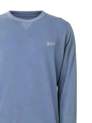 Woolrich Logo-embroidered Crew-neck Sweater