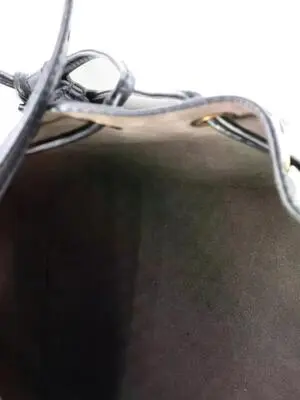 Fendi Mon Tresor Zucca Embossed Leather Mini Bucket Bag