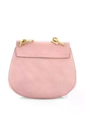 Chloé Drew Leather Small Crossbody Bag - Pink