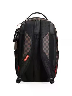 SPRAYGROUND X Disney Stitch Breakout Check-print Backpack - Brown