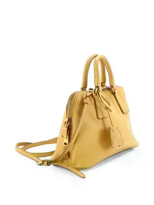 Prada Promenade Bag Saffiano Leather Small Satchel
