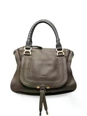 Chloé Medium Pebbled Calfskin Marcie Satchel