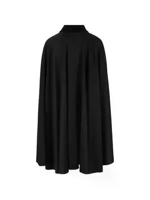 IL TABARRO Ambasciata Velvet-collar Cape