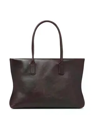 Marsèll Dipona Logo-debossed Leather Tote Bag - Red