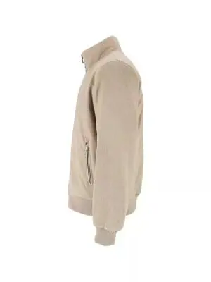 Peserico Zip-up Ribbed-trim Jacket