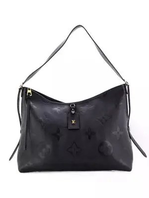 LOUIS VUITTON Carryall Monogram Empreinte Giant Mm Hobo Bag - Black