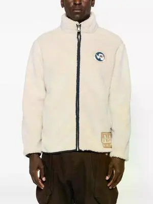 NAPAPIJRI Logo-patch Fleece Jacket