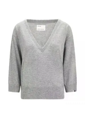 Extreme Cashmere Pearl V-neck Sweater