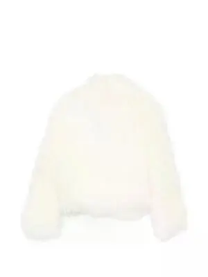 LISKA Tibetan Lamb Fur Jacket - Neutrals