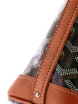 Goyard Coated Canvas Mini Bucket Bags - Brown