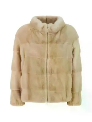 SUPREMA Panelled Zip-up Coat