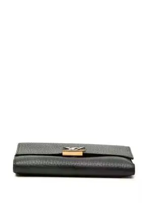LOUIS VUITTON 2021-2026 Taurillon Capucines Compact Wallet Small Wallets - Black