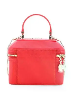 BVLGARI Serpenti Forever Leather Small Satchel Vanity Bag