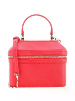 BVLGARI Serpenti Forever Leather Small Satchel Vanity Bag