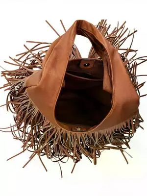LE PANDORINE Fringe-detail Shoulder Bag