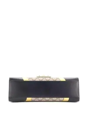 Gucci Padlock Gg Coated Canvas And Leather Medium Shoulder Bag