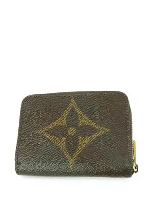 LOUIS VUITTON 2020 Monogram Giant Zippy Purse Coin Pouch - Brown