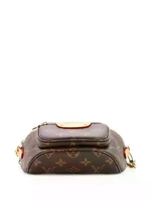 LOUIS VUITTON Monogram Canvas Mini Belt Bag - Brown