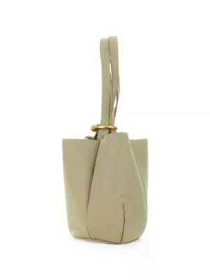 GIANNI CHIARINI Pebble-effect Leather Tote Bag