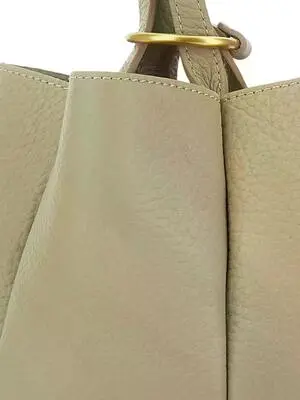 GIANNI CHIARINI Pebble-effect Leather Tote Bag