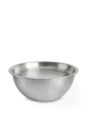 HAY Brushed-finish Lidded Bowl - Silver