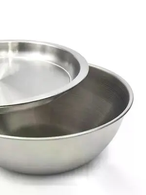 HAY Brushed-finish Lidded Bowl