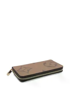 LOUIS VUITTON 2021-2026 Monogram Giant Reverse Zippy Wallet Long Wallets - Brown