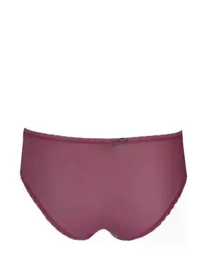 LAURA URBINATI Scallop-edge Tulle Briefs