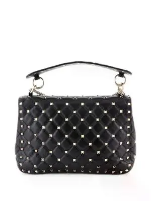 Valentino Garavani Vltn Rockstud Spike Flap Bag Quilted Leather Medium Shoulder Bag