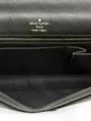 LOUIS VUITTON Taiga Leather Belaia Clutch Bag