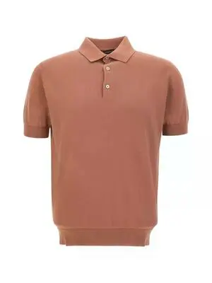 FILIPPO DE LAURENTIIS Ribbed-trim Polo Shirt