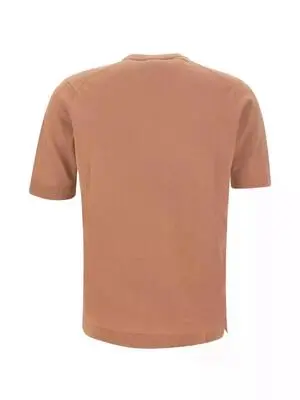 FILIPPO DE LAURENTIIS Crew-neck Side-slit T-shirt