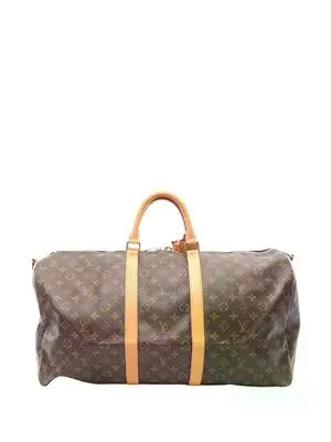 LOUIS VUITTON 2006 Monogram Keepall 55 Travel Bag