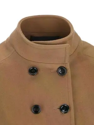 IL TABARRO Double-breasted High-neck Cape