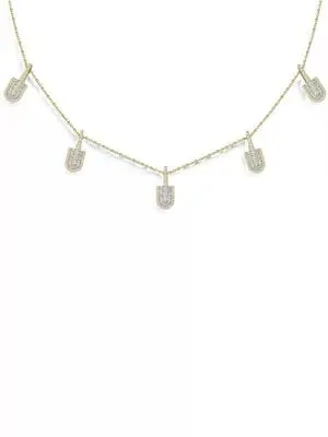 U LOS ANGELES Diamond U Necklace - Gold