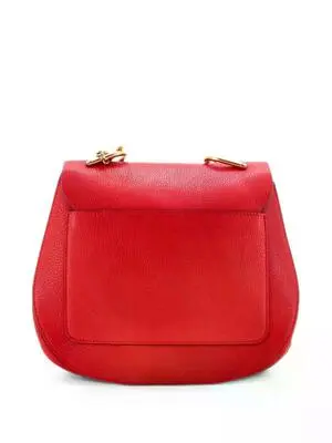 Chloé Drew Leather Medium Crossbody Bag - Red