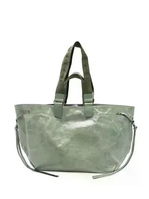 Isabel Marant Étoile Wardy Crinkled-leather Shoulder Bag - Green