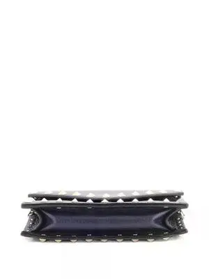 Valentino Garavani Rockstud Envelope Chain Leather Small Crossbody Bag