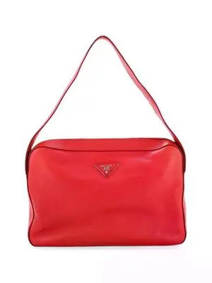 Prada Top Zip Vitello Daino Medium Shoulder Bag