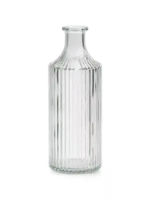 CU I SEEYOU Ribbed-glass Vase - White